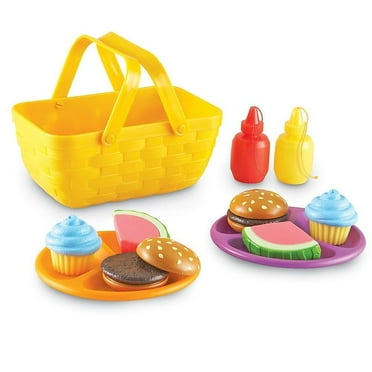 Learning Resources New Sprouts Classroom Play Food Set, 100 Pieces ...