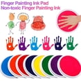 CCOCC 2026 New 1Pc/8Pcs Finger Painting Ink Pad Colorful Washable ...