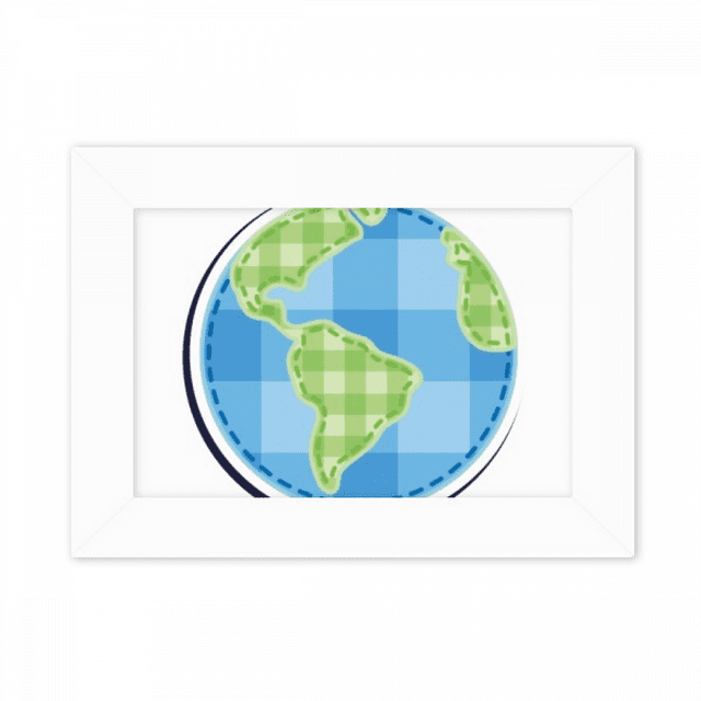 Universe And Alien Earth Art Deco Fashion Photo Mount Frame Picture Art ...