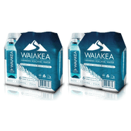 Waiakea Hawaiian Volcanic Water, 1L 12 pack - Naturally Alkaline with ...