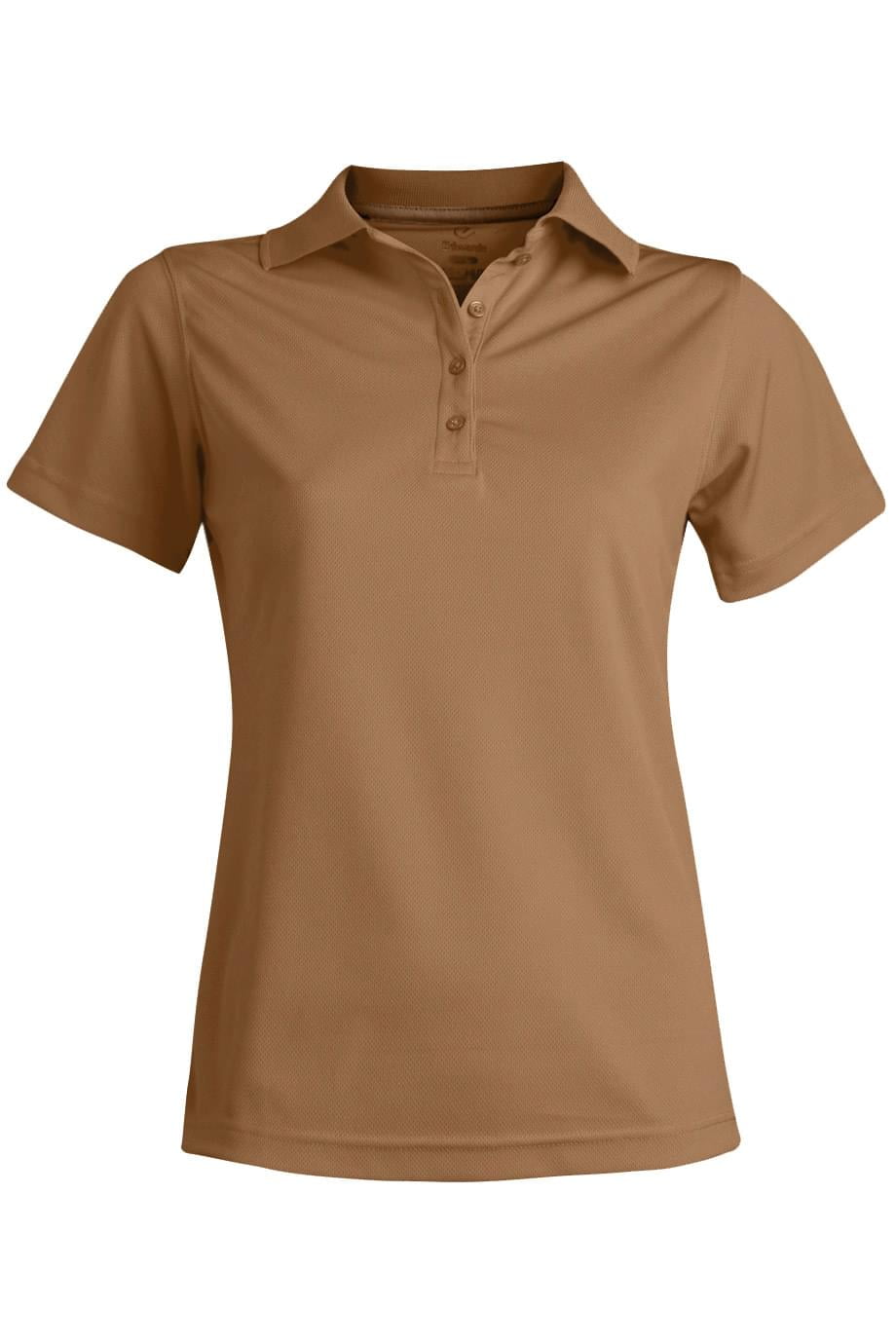 Edwards Ladies' Hi-Performance Mesh Short Sleeve Polo - Walmart.com