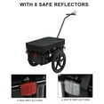 PEXMOR Heavy Duty Bike Cargo Trailer, Universal Tow-Behind Bicycle ...