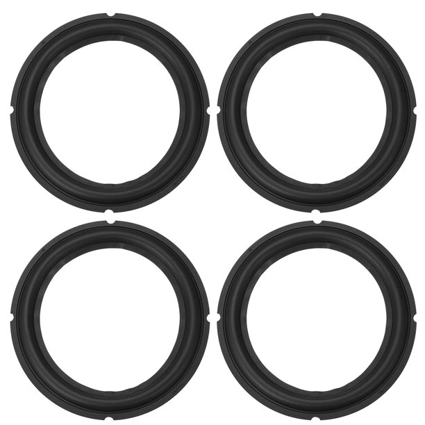 8 Inch Speaker Rubber Edge Folding Ring Horn Black 4pcs - Walmart.ca