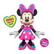 Disney Junior Minnie's Happy Helpers Bag Set with Bonus Minnie Doll ...