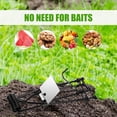 6 Pack Mole Gopher Trap Outdoor Metal Tactical Rat Vole Traps Outdoor ...