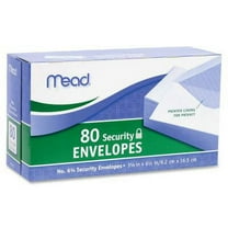 Mead Plain White Envelopes - Business - #6 3/4 - 3 5/8" Width x 6 1/2 ...