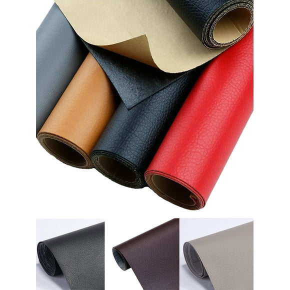 Self-adhesive Leather Fabric