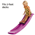 Blue Rabbit Play Outdoor Toddler Slide, 4 Feet, Purple - Walmart.com