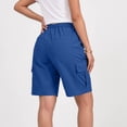 Bermuda Shorts for Women Casual Summer High Waisted Cargo Shorts with ...