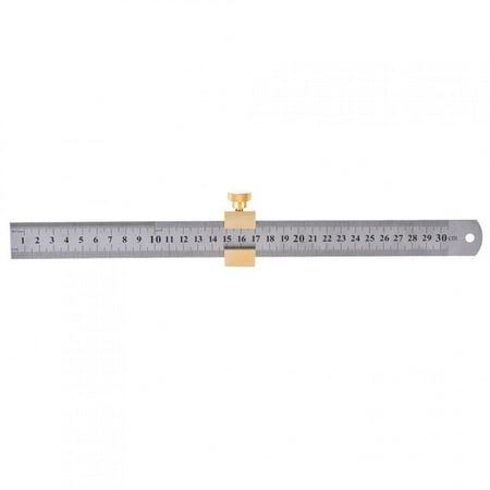 Durable With Brass Slide Block Readability Slide Block, Steel Ruler ...