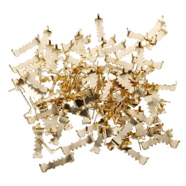 12 Packs: 25 ct. (300 total) Silver Small Sawtooth Hanger Value Pack by ...