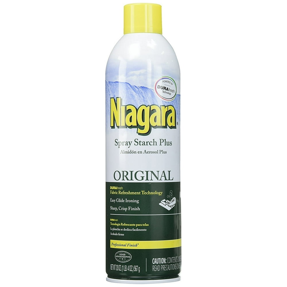 Niagara Original Spray Starch Plus Durafresh Professional Finish, 20 Oz ...
