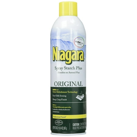 Niagara Original Spray Starch Plus Durafresh Professional Finish, 20 Oz ...