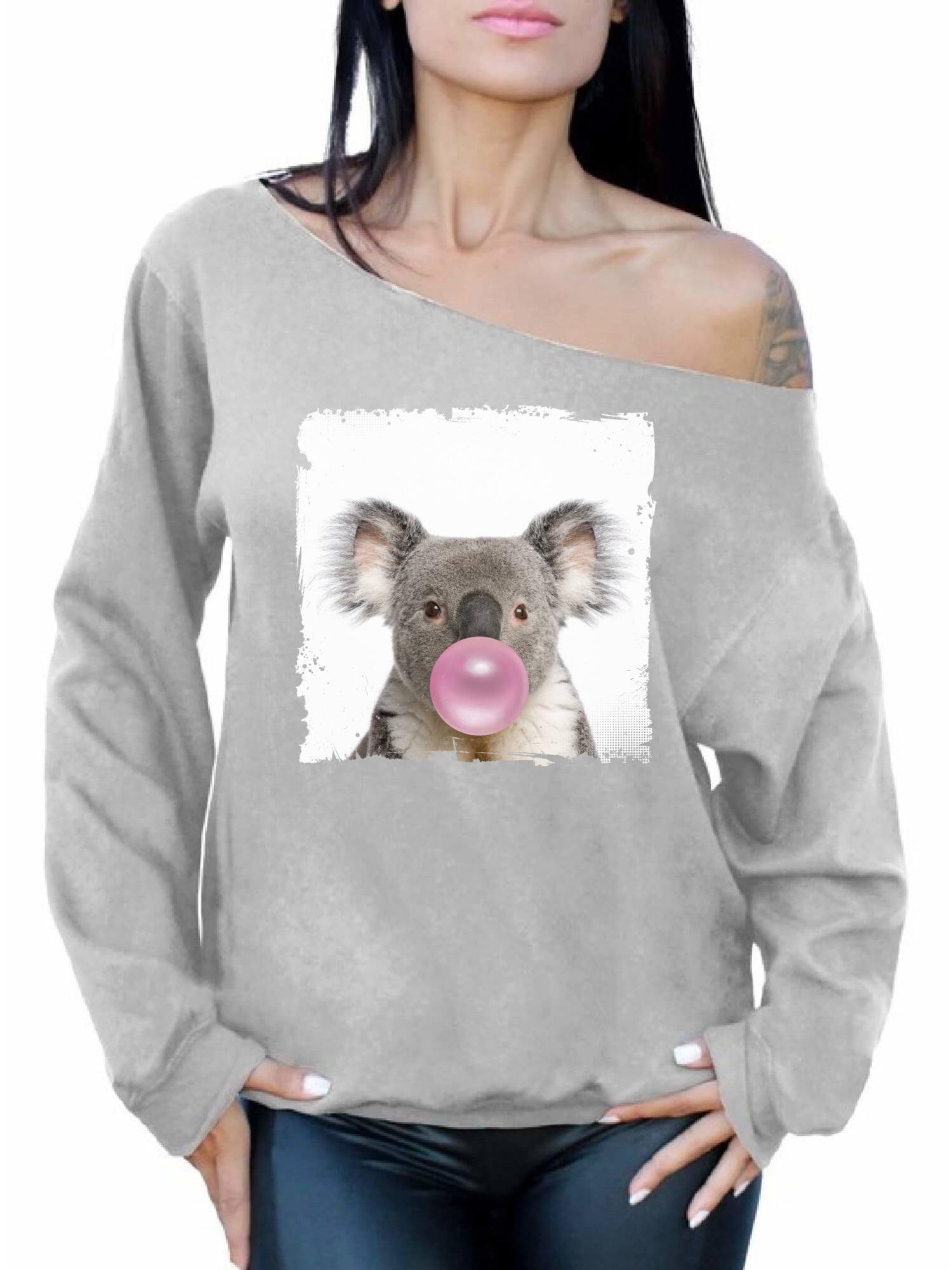 Awkward Styles Animal Clothing Collection Koala Off The Shoulder ...