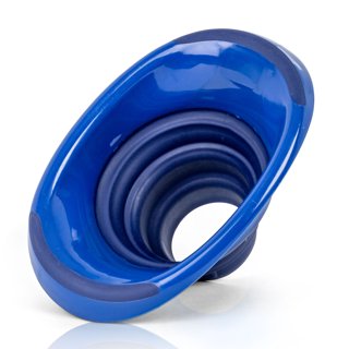 Kitchen Silicone Canning Food Funnel – for Baking, Crafts - Teal/Gray ...