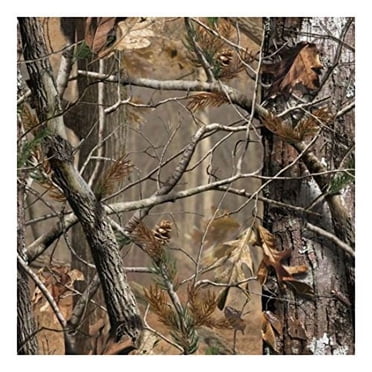 1Real Camo Woodland Trees Birthdays ~ Edible Icing Image for 1/4 sheet ...