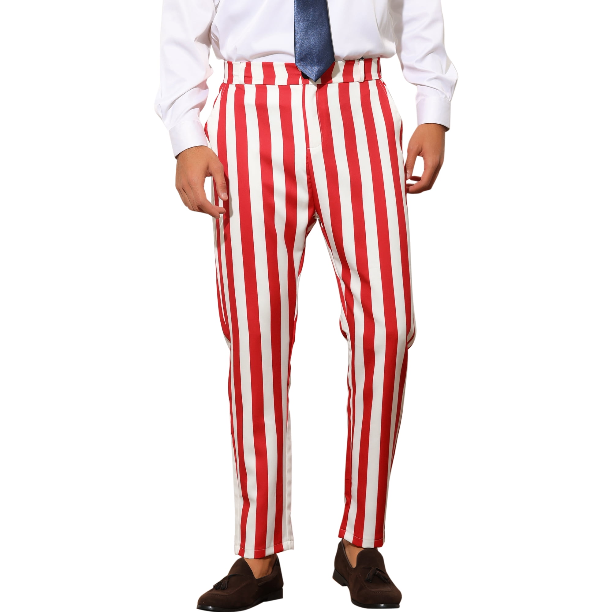 Click here for Inspire Chic Striped Dress Pants For Mens Big & Ta... prices