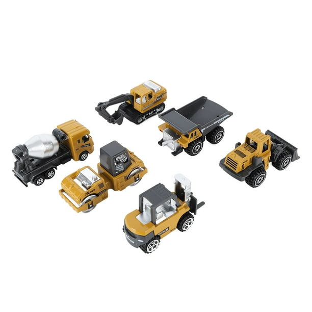 Alloy Construction Vehicle,6pcs 1:64 Construction Vehicle Construction ...