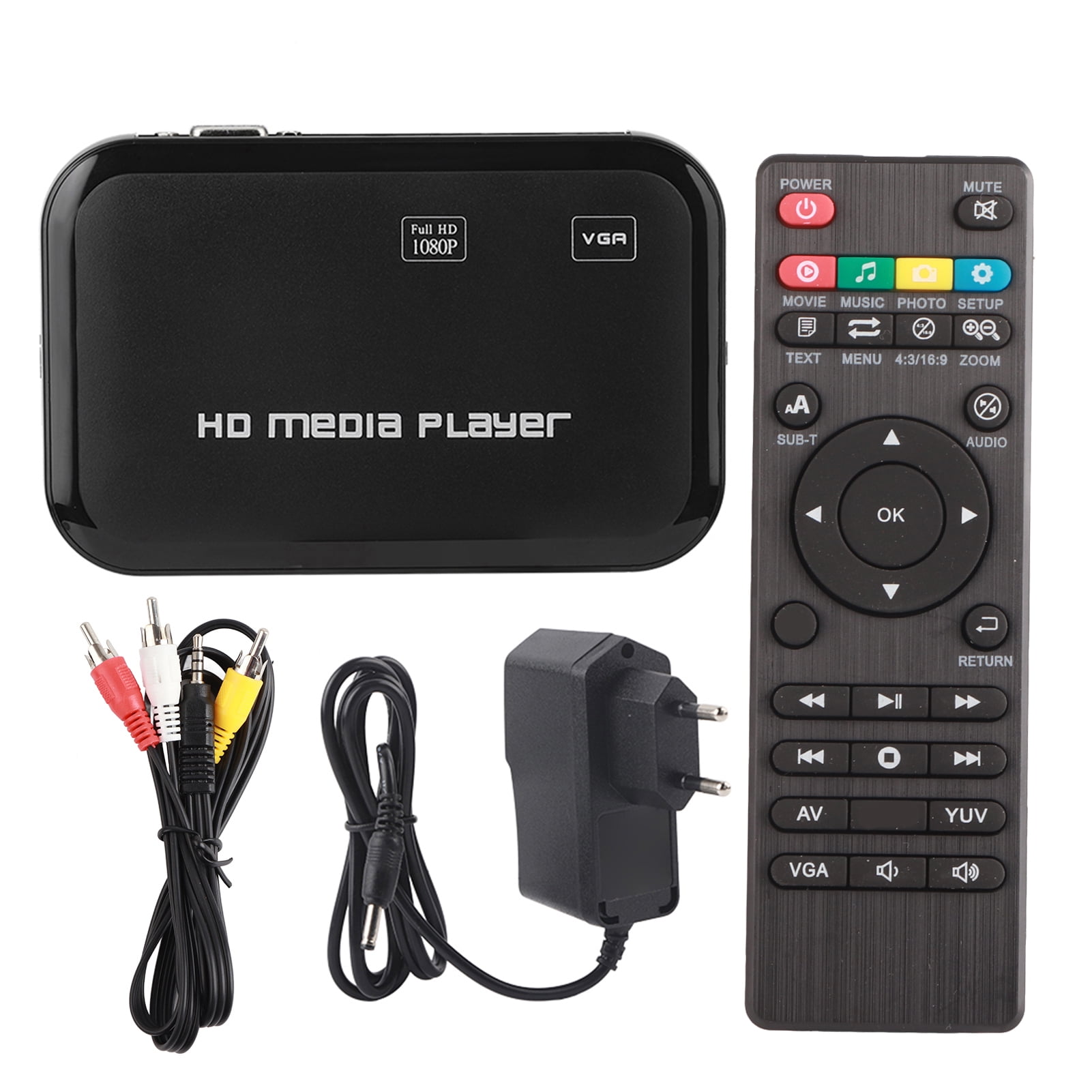 Mini reproductor de vídeo HDMI 1080P, reproductor multimedia de vídeo ...