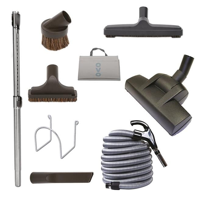 OVO KIT-LV30DP-OVO Deluxe Plus Central Vacuum Cleaning Tools Kit ...