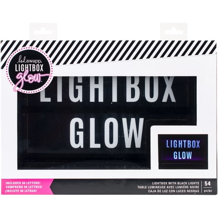 Heidi Swapp Lightbox Glow Blacklight Box 9"X13"X2"- | Walmart Canada