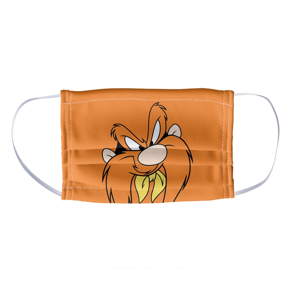 Looney Tunes Yosemite Sam Face 1-Ply Reusable Face Mask Covering, Kids ...