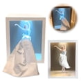 Ballet Girl Tissue Box Holder with Dancing Dress Design, Wooden Facial ...