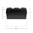 Camco 55374 Double Battery Box - Group 24 - Walmart.com
