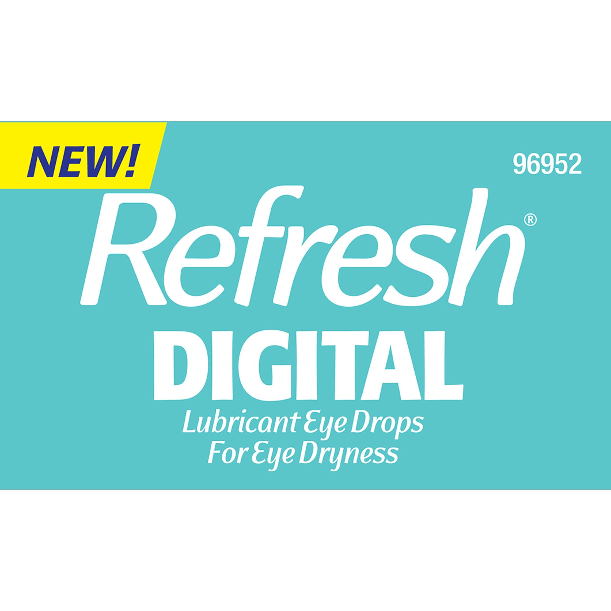 Buy Refresh Digital Lubricant Eye Drops Preserved Tears, 0.33 fl oz (10 ...