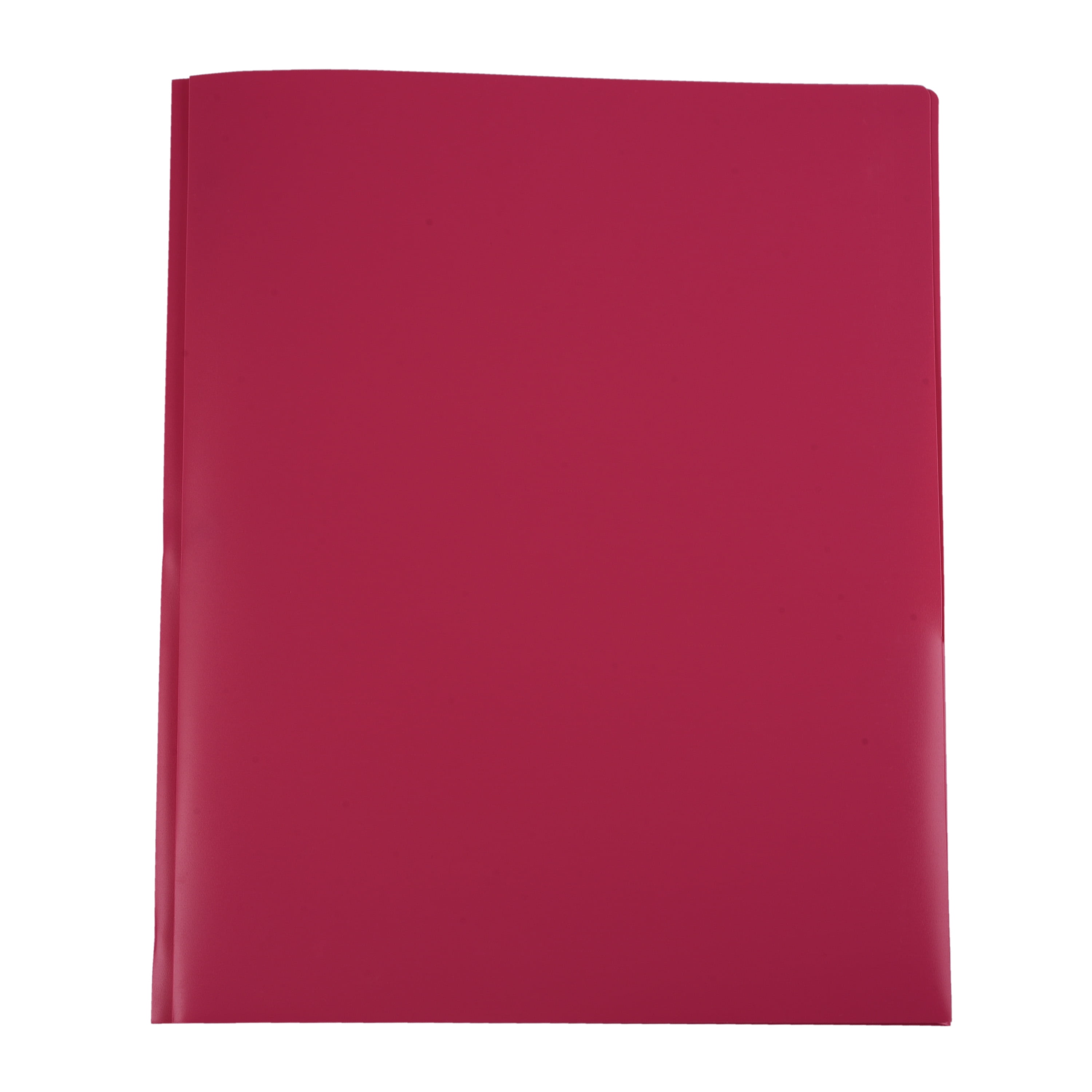 Pen + Gear 2-Pocket Poly Folder with Prongs, Pink – Walmart Inventory ...