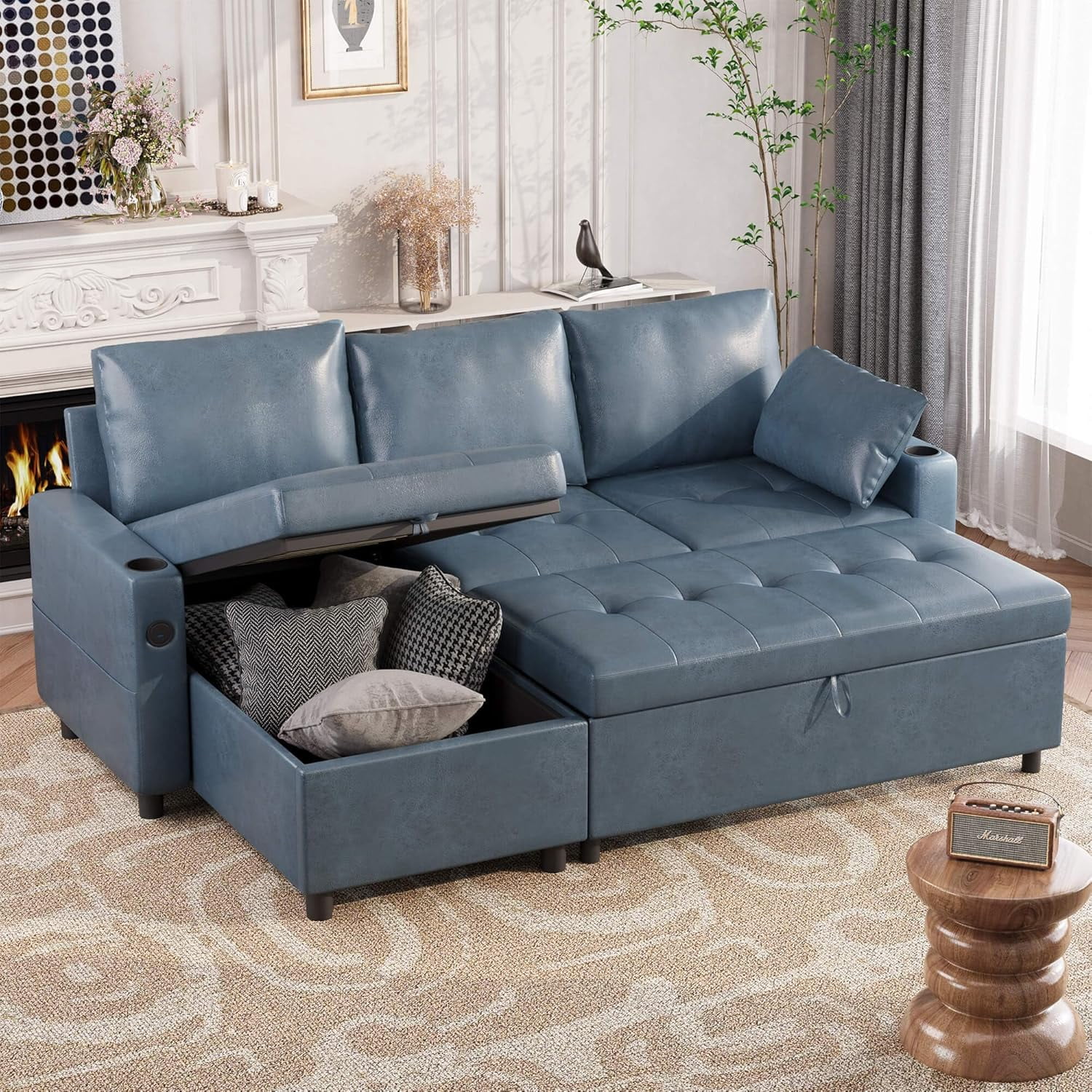 Click here for Yodolla Sofa Bed  3 In 1 Sleeper Sofa With Storage... prices