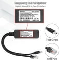 Gigabit Poe Splitter 5V 4A Type-C, Power Over Ethernet Adapter for ...
