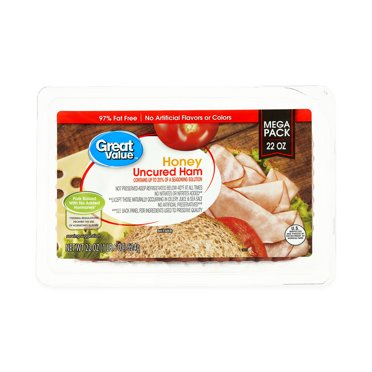 Great Value Cooked Ham, 16 oz - Walmart.com