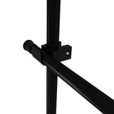 Miumaeov Adjustable Metal Garment Rack Storage Hanging Clothing Bar for ...