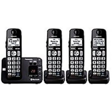 Panasonic KX-TG454SK Link2Cell Bluetooth Enabled Phone with Answering ...