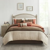 Home Essence Overland 7 Piece Faux Suede Comforter Set - Walmart.com
