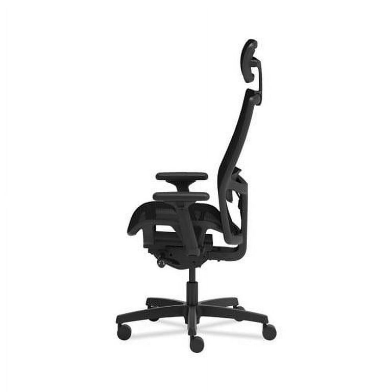 HON HONI2MSKY2IMTHR Supports Up to 300 lbs. 17 in. to 21 in. Seat Ignition 2.0 4 Way Stretch Mesh Back Seat Task Chair with Headrest Black Seat Base Walmart