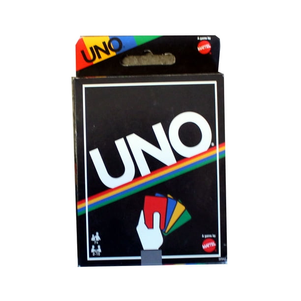 Uno Card Game - Retro Edition - Walmart.com - Walmart.com