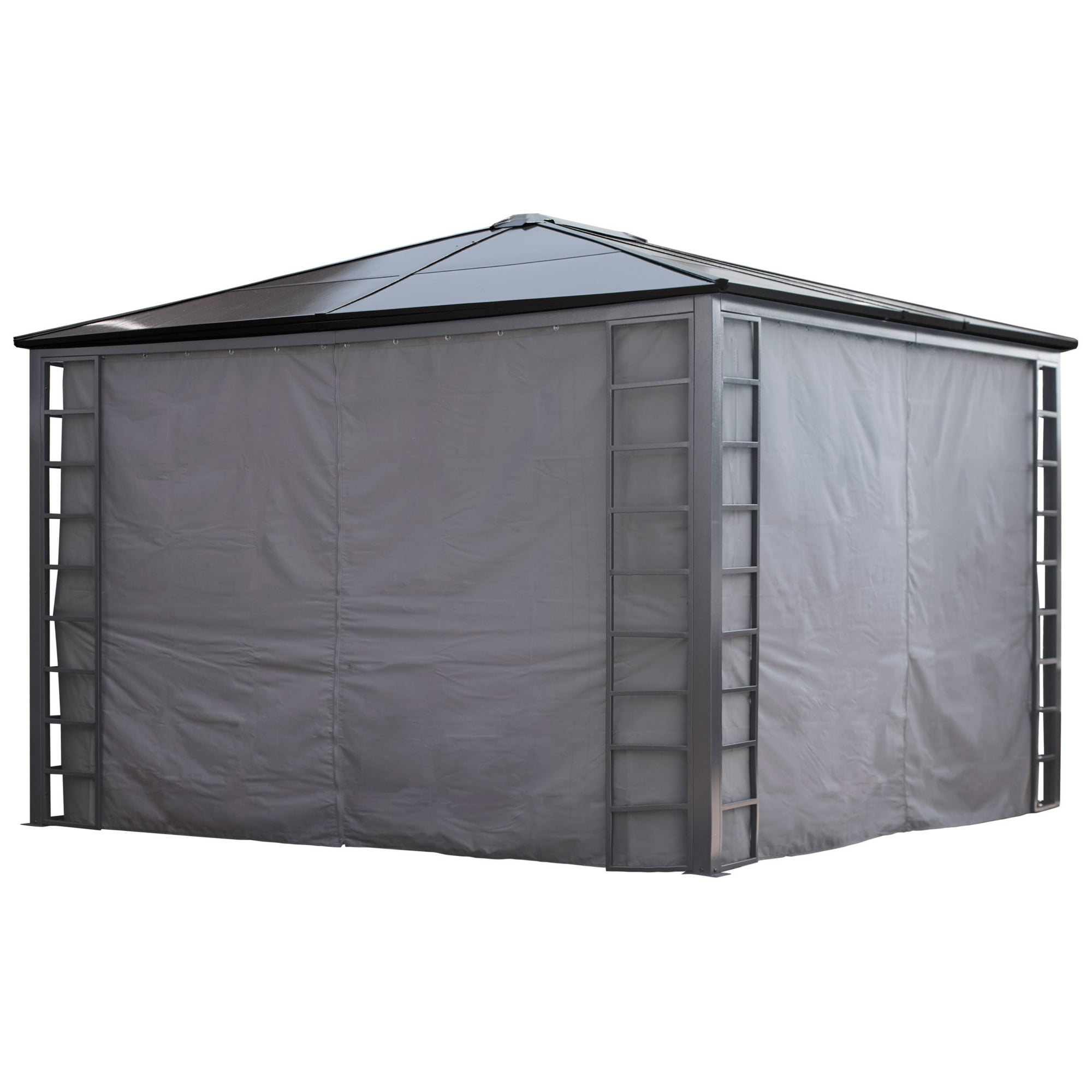 Click here for Sojag Turia 10 X 12 X 6 Ft Grey Polyester Curtains... prices