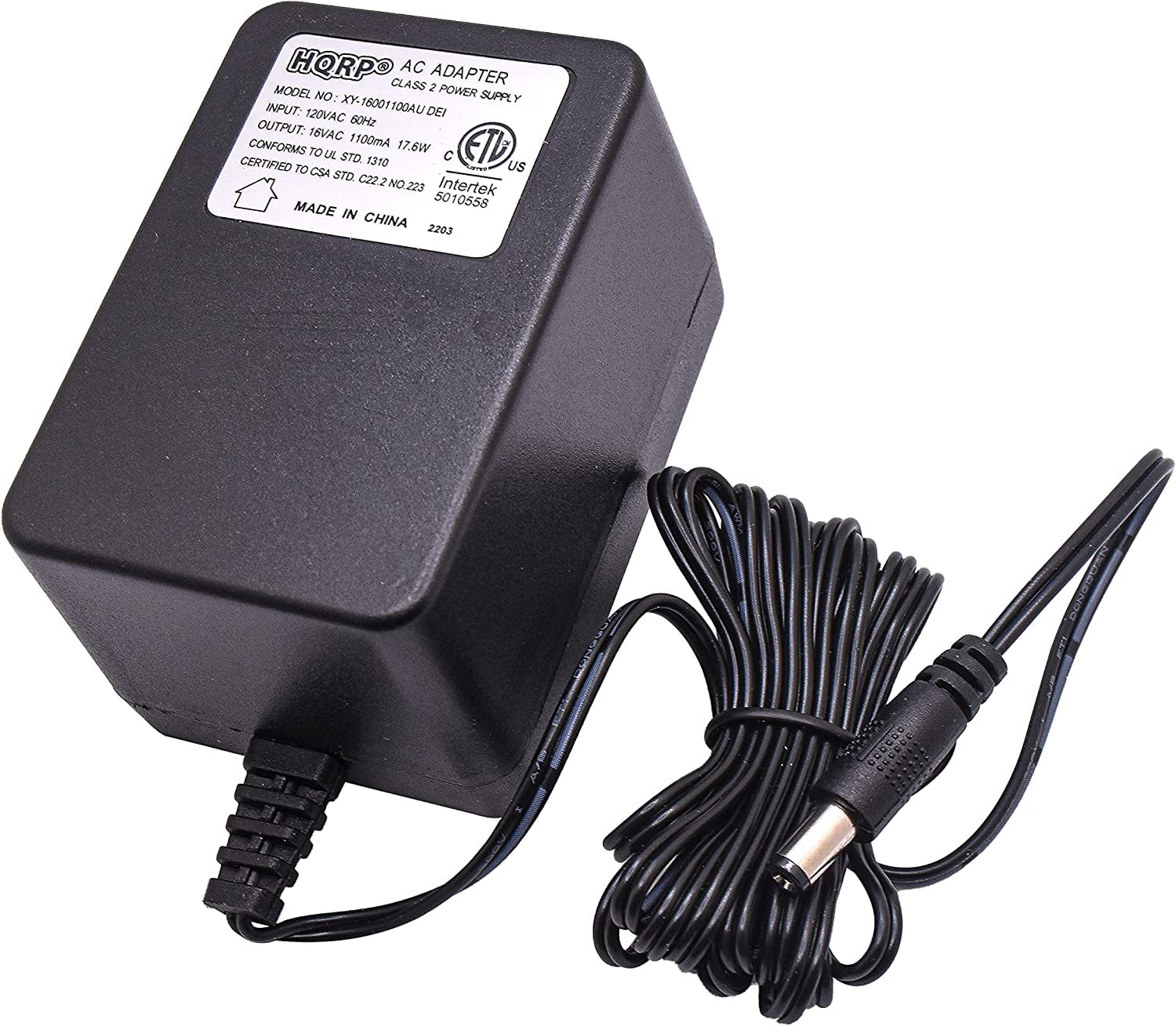 HQRP 16V AC Adapter Compatible with Peavey 03013830 00710160 DeltaFex ...