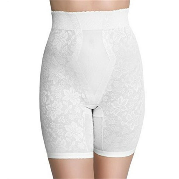 QT Intimates - QT Intimates Lace Jaquard Long Leg Control Shaper w ...