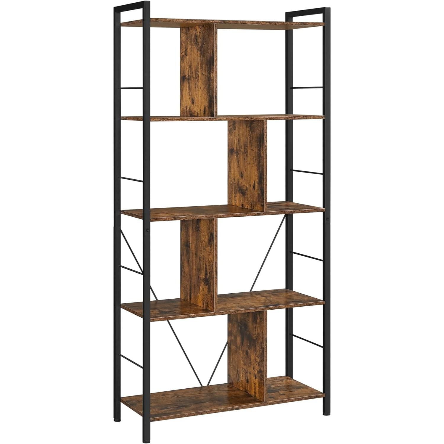 Click here for Boutique Home 5 Tiers Bookshelf With Open Compartm... prices
