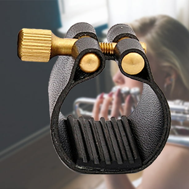 Clairlio Fastener Clip Ligature Sax Mouthpiece Clamp for Alto Saxophone ...