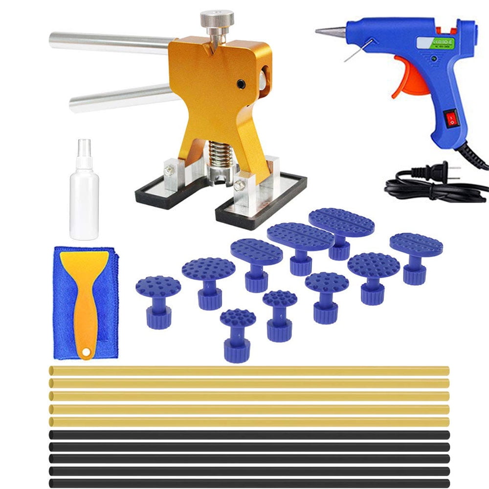 Pops a Dent Bridge Dent Puller Tool Kit Auto Body Paintless Dent ...