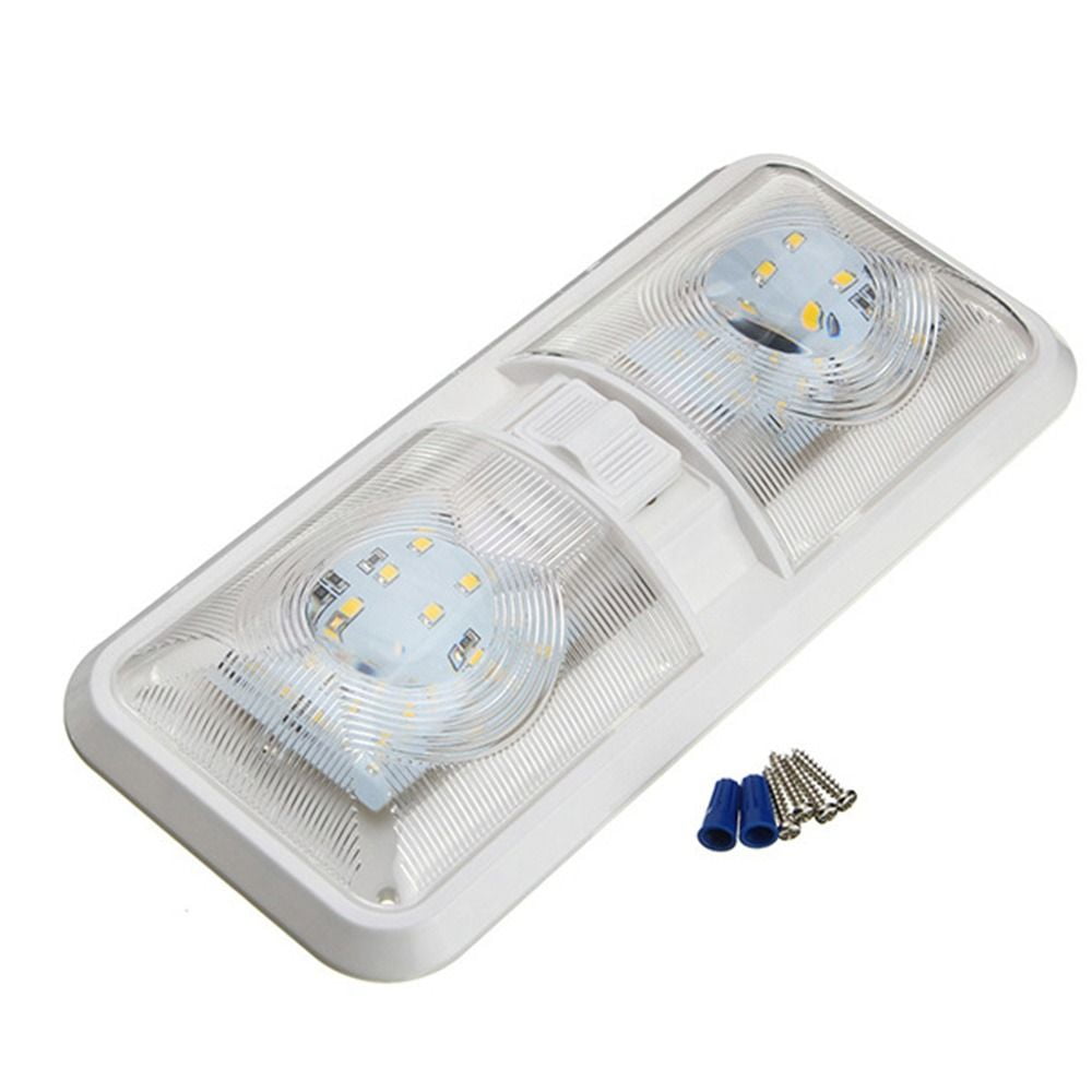 New Boat 12V Caravan Interior Light Camper Lamp Roof Ceiling Lights LED ...