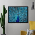 Diamond Art Kits for Adults - Beautiful Blue Peacock DIY Diamond ...