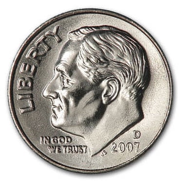 2008-D Roosevelt Dime BU - Walmart.com