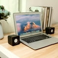 GJX USB Computer Speakers, Small Speakers for Laptop Desktop Netbook ...