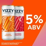 Vizzy Cream Pop Variety Pack Hard Seltzer, 12 Pack, 12 fl oz Aluminum ...