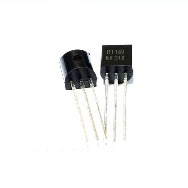 50pcs BT169D BT169 TO-92 Triacs Thyristor SCR 400V 9A 3-Pin SPT ...